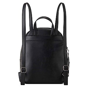 NINE WEST Whidbey Medium Backpack Jet Black Logo One Size
