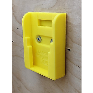 Barnyard Intel Wall Mount and Cover for Dewalt 20V Max (4-Pack Yellow)