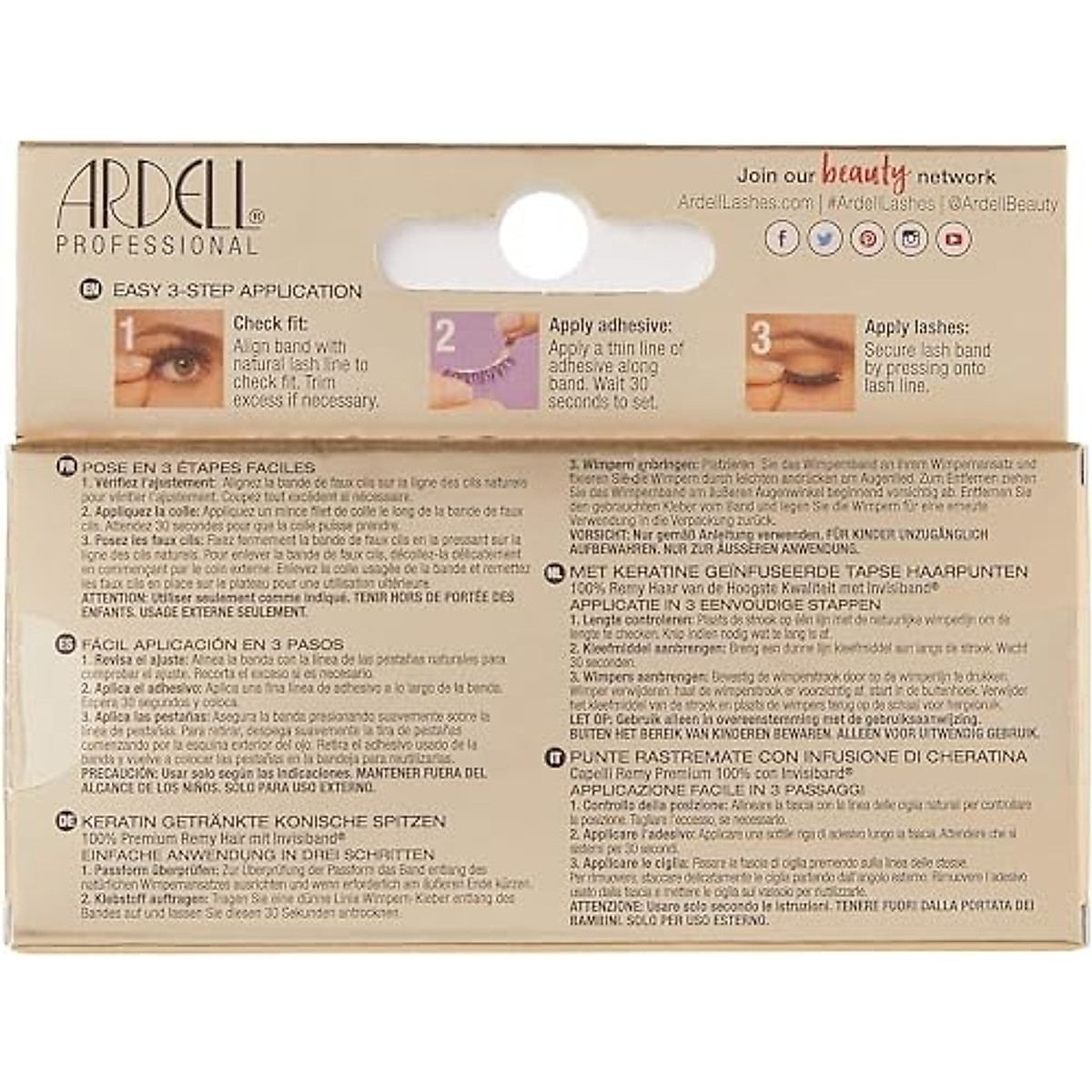 Ardell A-Remy Lash 778, Black