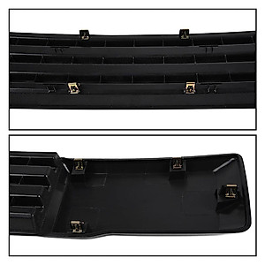 G-PLUS Front Bumper + License Plate Bracket Mount Fascia Cover Compatible with Ford F150 2015-2017 Replacement FL3Z-17E810-AA & FL3Z-17A385-A