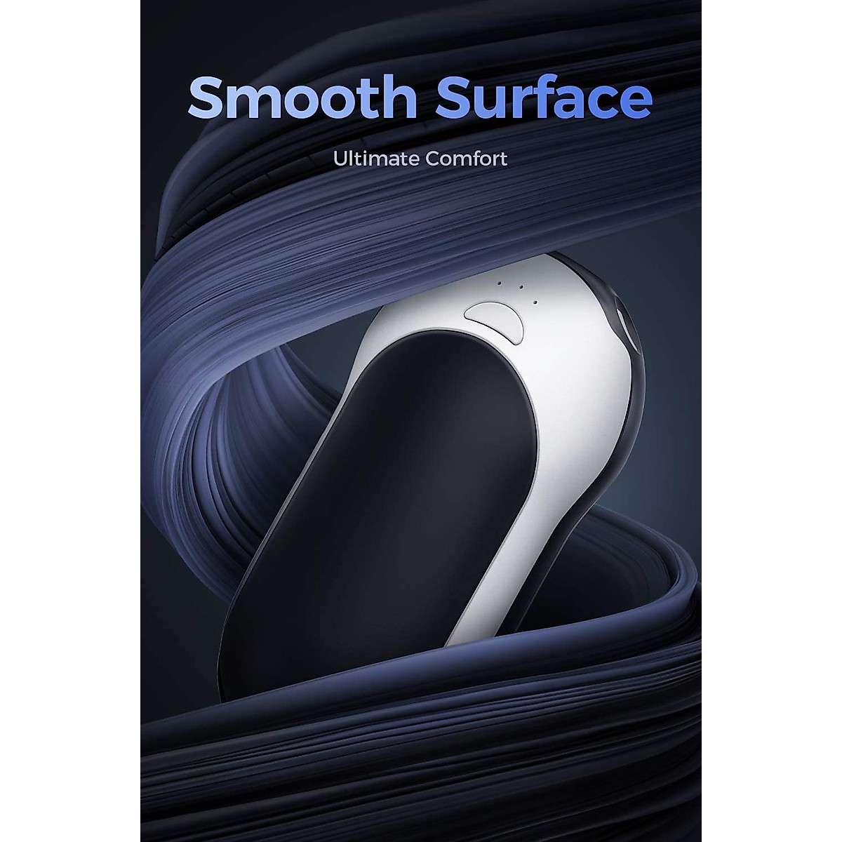 OCOOPA Quick Charge Hand Warmers Rechargeable, 10000 mAh Electric Hand Warmer Power Bank PD, 15hrs Lasting Heat, 3 Levels, Perfect Outdoor Heater for Camping, Hunting, Golf Gifts