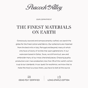 Peacock Alley Down Alternative Mattress Topper Enhancer – 100% Hypoallergenic Mattress Cover, 3" Plush Bed Topper with Soft Quilted Top and 400 Thread Count Cotton Sateen Cover - Queen (White)