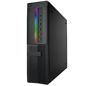 Dell Desktop Computer PC w/RGB Lighting | Intel Quad-Core i5 | 8GB DDR3 RAM | 500GB SSD + 1TB HDD | WiFi + Bluetooth | Windows 10 (Renewed)