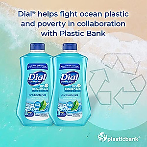 Dial Complete Antibacterial Liquid Hand Soap Refill, Spring Water, 32 fl oz