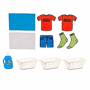 Little Tikes First Washer Dryer - Realistic Pretend Play Appliance for Kids, Interactive Toy Washing Machine with 11 Laundry Accessories, Unique Toy, Ages 2+