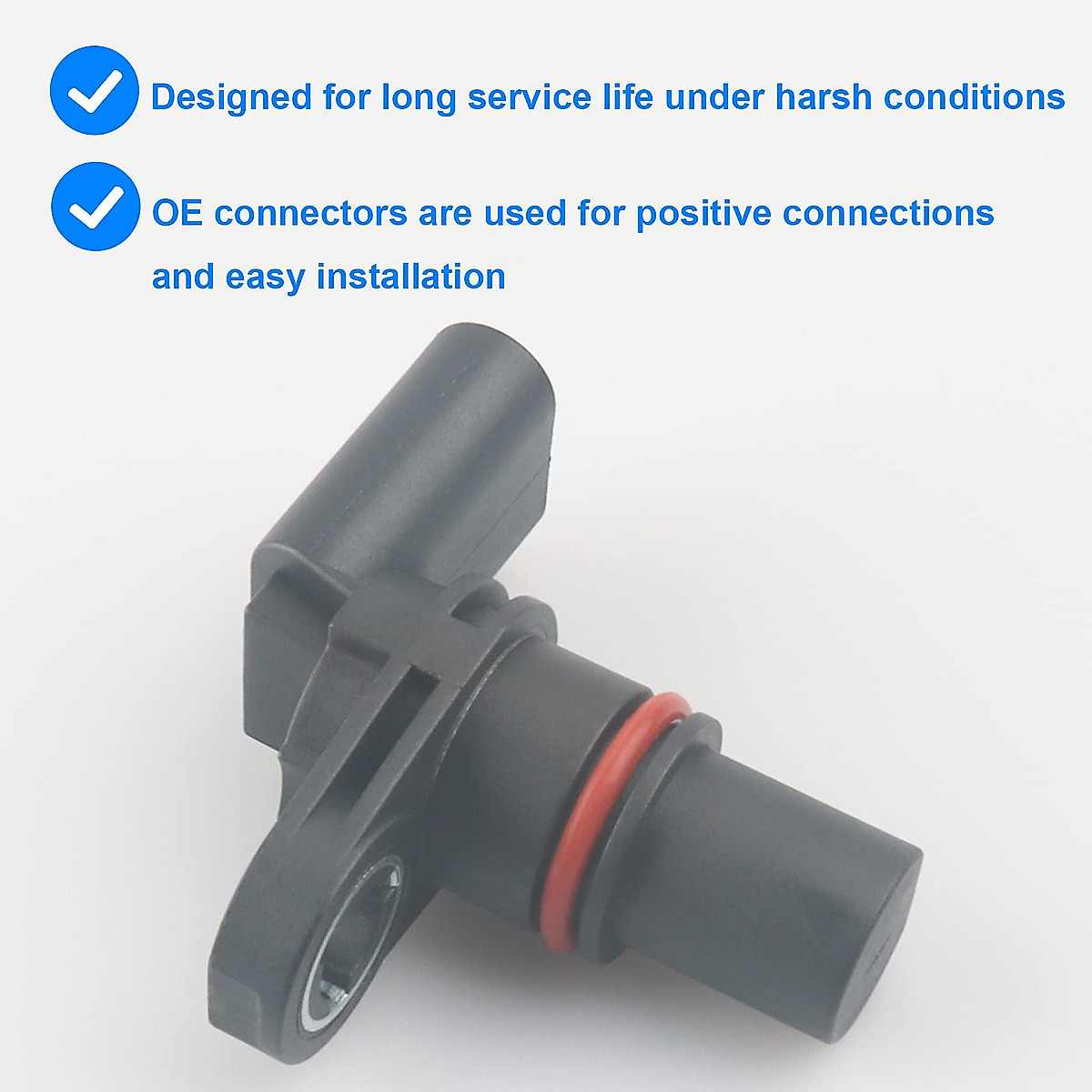 Camshaft Position Sensor, Cam Sensor Replace 07L905163C, 907-867, 07L-905-163-C Compatible with Audi VW - A3 A4 A5 A6 A7 A8 Quattro Q5 Q7 R8 S4 S5 S6, Beetle CC Eos GTI Jetta Passat Touareg, More