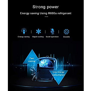 Ice Cube Makers, Mini Automatic Ice Maker, Electric Bullet Round Block Ice Cube Making Machine 15kgs/24H Small Bar Milk Tea Coffee Shop