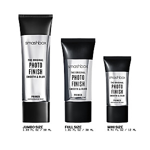 The Original Photo Finish Smooth & Blur Oil-Free Makeup Primer - Infused with Vitamin A & E, Reduces The Appearance of Fine Lines and Pores - Jumbo, 1.69 fl oz