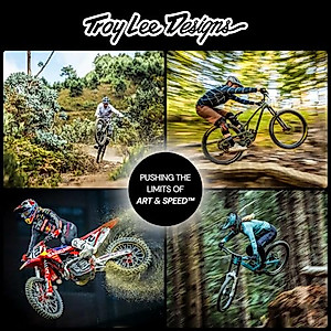 Troy Lee Designs Cycling MTB Bicycle Mountain Bike Jersey Shirt for Men, Flowline SS Revert (Honey, Large)