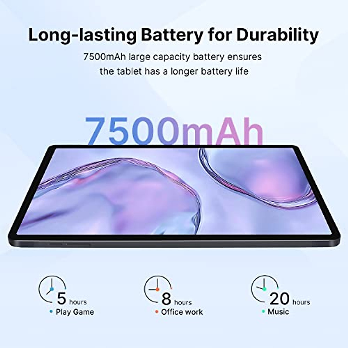 ApoloSign Android 12 Tablets & Phone 10.5 Inch Tablet with 5Ghz WiFi/ 4G LTE Octa-core 6GB RAM 128GB ROM 1920x1200 FHD IPS Screen 7500mAh Batterry 5+13MP Camera