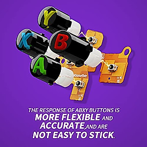 eXtremeRate ABXY Clicky Kit for Xbox Series X & S Controller, Custom A B X Y Keys Mouse Clicky Kit for Xbox One S/X Controller Model 1708, Action Buttons Clicky Kit for Xbox Core Controller Model 1914
