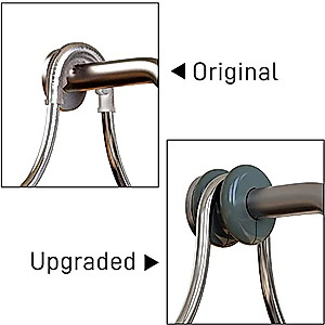 Vdomus 3 Tier Hanging Shower Caddy Bathroom Shower Organizer Shower Rack With Soap Holder- 11.6” x 5” x 24.2”, Mesh Bathroom Shower Head Organizer Shelf for Shampoo and Soap, Upgraded 2nd Edition