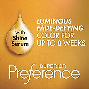 L'Oreal Paris Superior Preference Fade-Defying + Shine Permanent Hair Color, 7RB Dark Rose Blonde, Pack of 1, Hair Dye