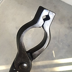 V-Bit Bolt Blacksmith Tongs - 450mm (18")