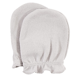 Hudson Baby baby girls Cotton Scratch Mittens, Rose, 0-6 Months US