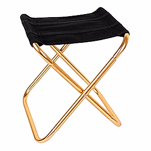 CHENGHUIXIN Outdoor Folding Chair Camping Stool Portable Ultra Light Weight Aluminum Folding Chair for Camping Fishing Travel (Color : Other, Size : Free)