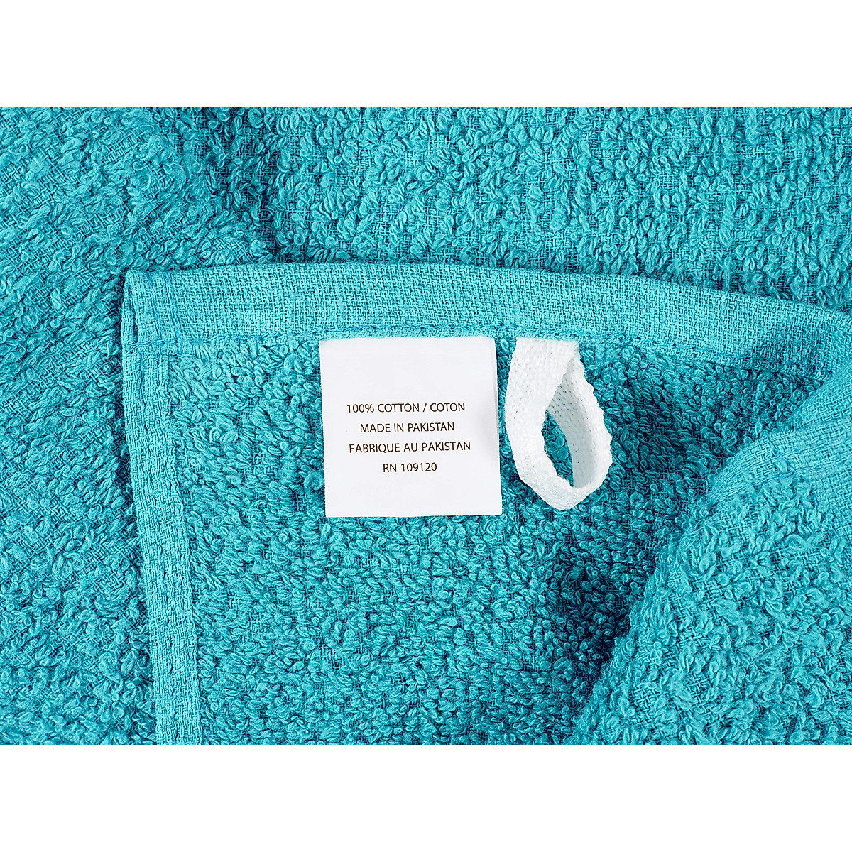 KAF Home Pantry Piedmont Terry Kitchen Towels | Set of 8, 16 x 26 inch, Absorbent Terry Cloth Dish Towels, Hand Towels, Tea Towels | Perfect for Kitchen Spills, Cooking, and Messes - Dark Gray