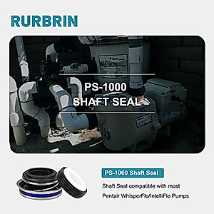 RURBRIN (1 PC) PS-1000 5/8" Shaft Seal for WhisperFlo/IntelliFlo Pump Replacement Part PS-1000 AS-1000 U109-136SS