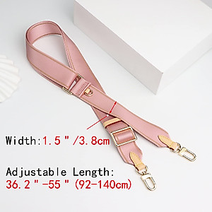 Multi Pochette Accessories Replacement Strap Crossbody Strap Adjustable Wide Canvas Strap for Shoulder Bags