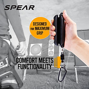 Legend Spear Archery Arrow Puller w/Improved Magnetic Buckle, Rubber Crossbow Bolt Puller w/NANOGRIP Technology, Arrow Puller Gripper Tool, Crossbow Accessories Kit, Archery Equipment & Accessories