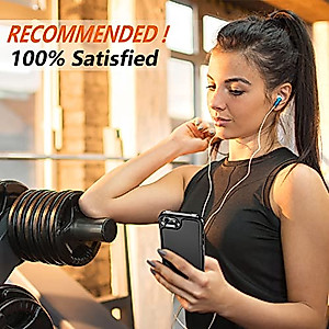 xiwxi for iPhone SE Case 2022/3rd/2020,iPhone 8/7 Case,with [2xTempered Glass Screen Protector] [360 Full Body Shockproof] [Heavy Dropproof],Hard PC+Soft Silicone TPU+Glass Screen Phone Case-Black