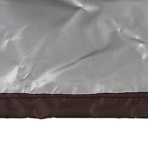 GLOGLOW Spa Bath Rainproof Cover, Sun Protection Dustproof Waterproof Outdoor Bathtub Dust Cover Breathable for Garden (Brown)