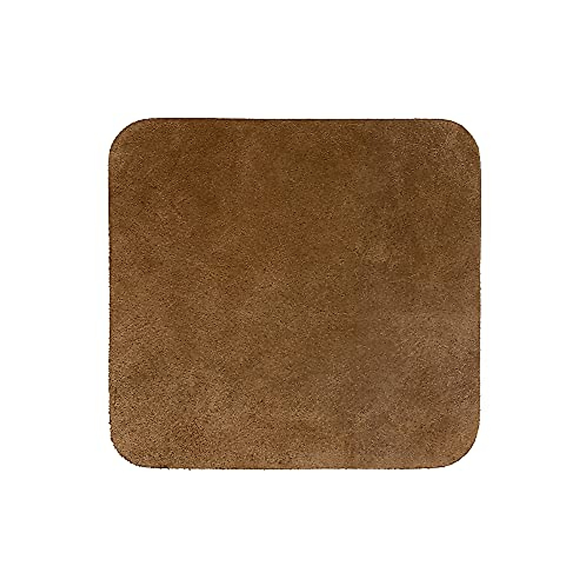 Hide & Drink, Thick Leather Durable Mouse Pad, Executive Work Desk & Office Essentials Handmade (Bourbon Brown)