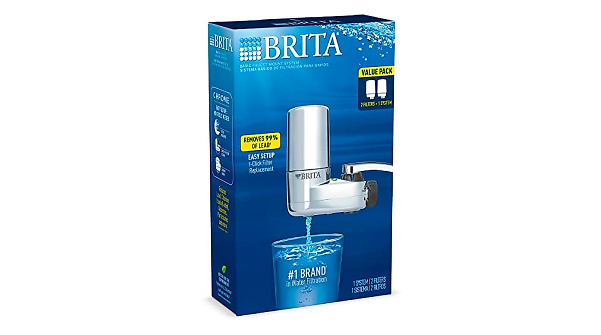 Brita Faucet Water Filter - Reduces Lead by 99%
