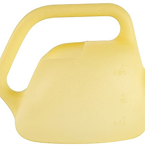 Bloem Translucent Watering Can: 1.5 Liter - Goldfinch Yellow - 4 Gallon Capacity, Easy to See Water Level, Loop Handle, Durable Resin, for Indoor and Outdoor Use, Gardening