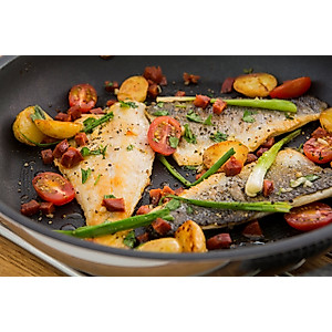 Circulon Momentum Twin Pack Stainless Steel Frying Pans, Set of 2, 2 Set