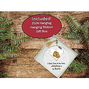 Miscarriage Gifts for Mothers, Memorial Ornament for Loss of Baby - Comes in a Gift Box so It's Ready for Giving