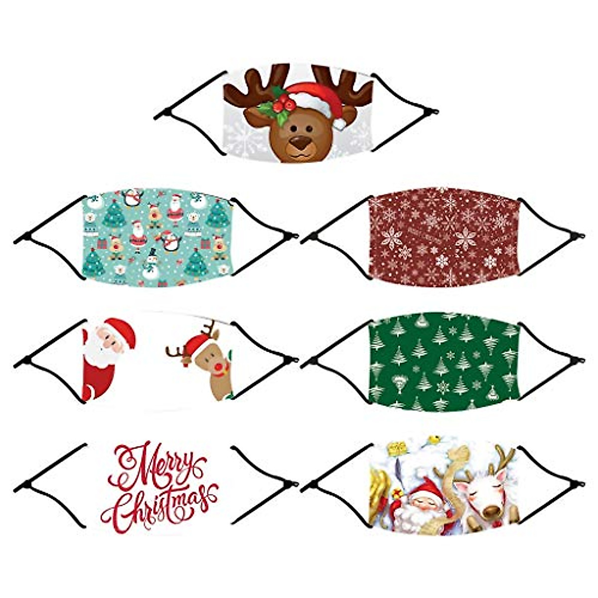 PENATE Adult Reusable Washable Facemasks Comfortable Outdoor Mouth C-Over with Elastic Adjustable Earloop -Ship from U.S.