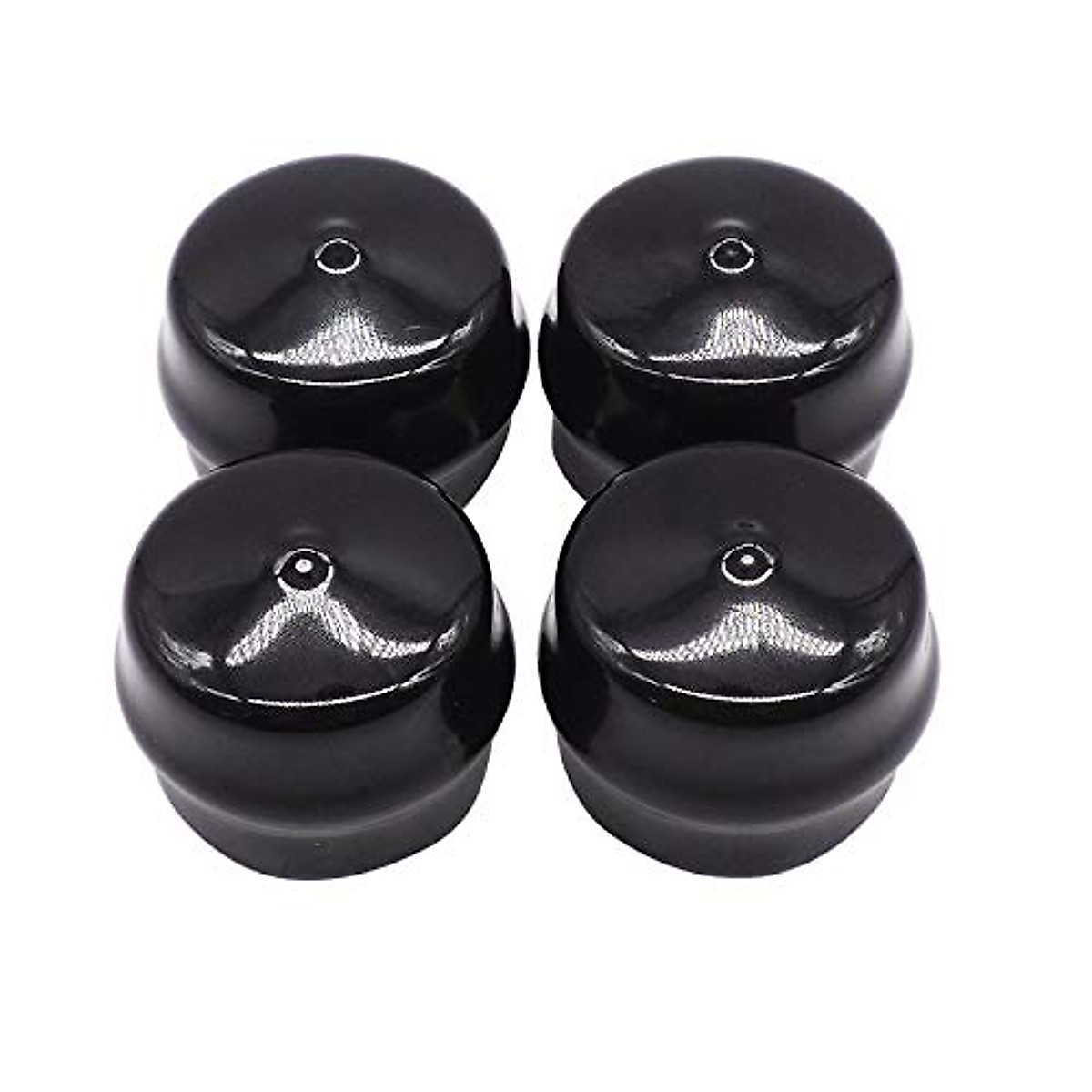 4 Pcs Lawn Mower Rubber Axle Hub Cap 532104757 for Husqvarna, Poulan, Roper, Craftsman 104757X 532175039 175039