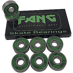 Labeda Asphalt Outdoor Inline Hockey Wheels (80mm, 8-Pack W/Bearings and Spacers)