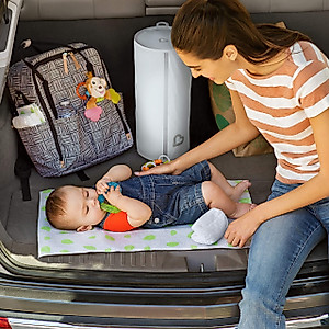 Munchkin® Toss™ Portable Disposable Diaper Pail, 5 Pack and Arm & Hammer Diaper Bag Dispenser with 24 Diaper Disposal Bags