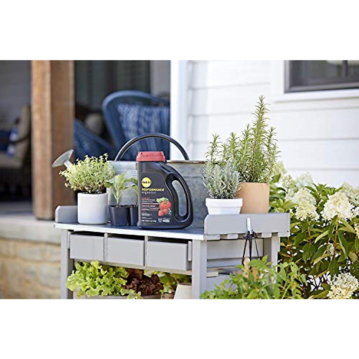 Miracle-Gro Performance Organics Edibles Plant Nutrition Granules - Plant Food with Natural & Organic Ingredients, for Tomatoes, Vegetables, Herbs and Fruits, 2.5 lbs.