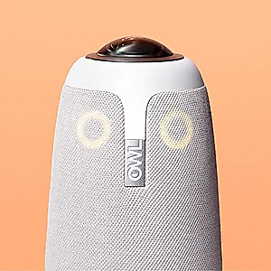 Meeting Owl Pro - 360-Degree, 1080p HD Smart Video Conference Camera, Microphone, and Speaker (Automatic Speaker Focus & Smart Zooming and Noise Equalizing)