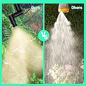 Reptile Mister Automatic Misting System, Reptile Humidifiers with Smart Timing Controller, Terrariums Humidifier with 360°Adjustable Misting Nozzles, Rainforest Ecosystem Sprayer