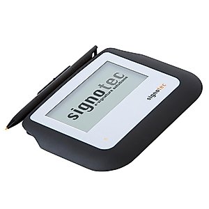 signotec Sigma 4" Monochrome w/Backlight Signature Pad with Software