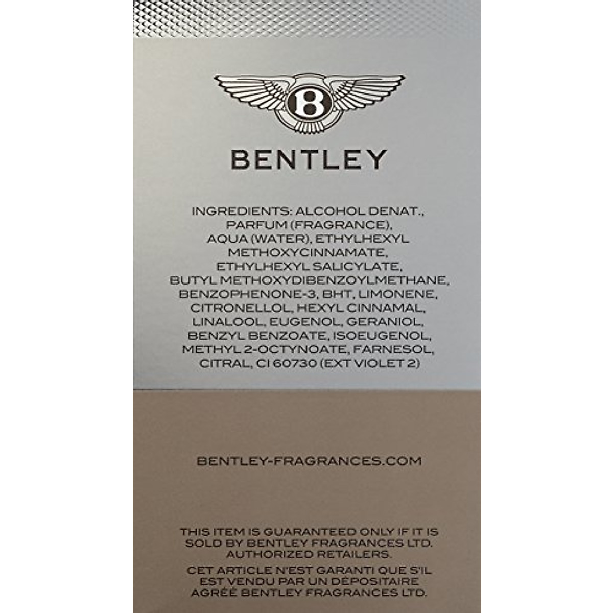 Bentley Infinite Intense Men's Eau de Parfum Spray, 3.4 Ounce
