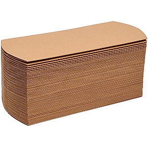 Kraft Paper Pillow Gift Box Set (50 Pack)