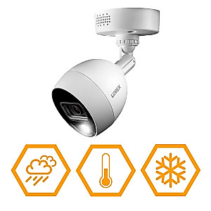 Lorex Fusion 4K Security Camera System with 2TB DVR – 8 Channel Analog Home Security System with 8 Metal Active Deterrence Cameras – Motion Detection, Warning Alarm, Color Night Vision, Weatherproof