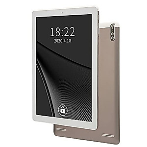 Jaerb HD Tablet, 3GB RAM 64GB ROM 10 Inch HD Tablet Red Octa Core 3G Gray for Daily Use (US Plug)