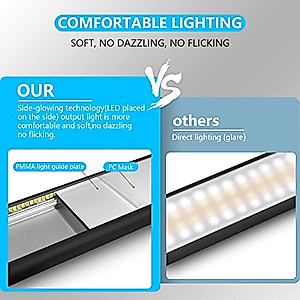pinci 126 LED Under Counter Closet Lighting,Motion Sensor Cabinet Light,Magnetic Motion Activated Light,Wireless Dimmable Rechargeable Night Lights with Hand-Wave Sensor for Kitchen,Wardrobe,Kitchen…