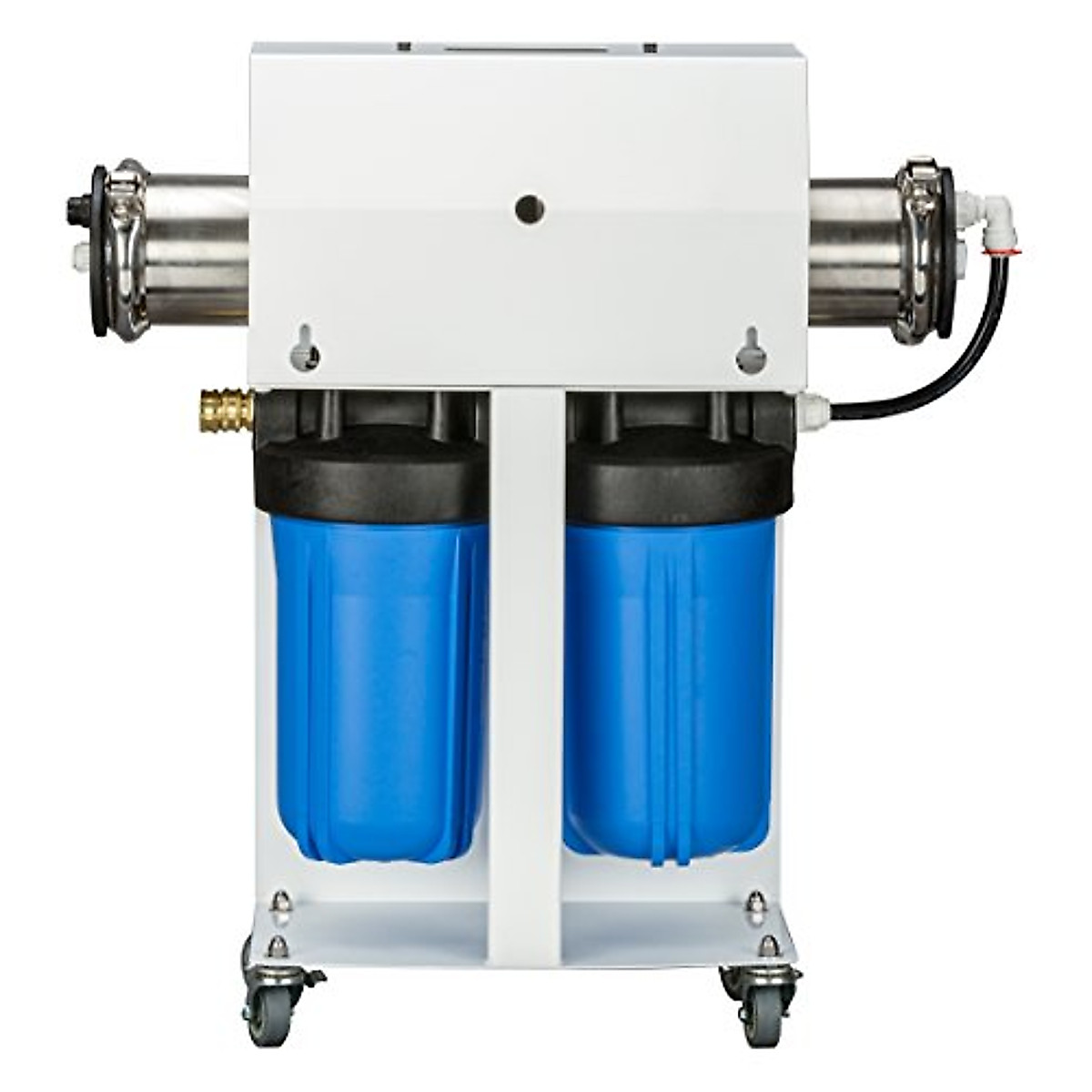 GROWONIX GX1000-KDF 1000 Gallon Per Day Reverse Osmosis System Ultra High Flow Rate Water Purification Filter for Hydroponics Gardening Growing Drinking H20 Coffee Point of use On Demand Purifier