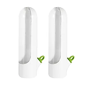 Fresh Herb Keeper, Herb Savor Pod, Vanilla Keep-Fresh Cup, Fresh Vegetable Preservation Bottle for Storage Cilantro,Mint,Parsley,Asparagus,Keeps Greens Fresh (size:2pcs)