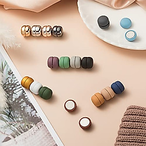18 Pieces Hijab Magnetic Pins,Strongest Commercial Strength Magnetic Hijab Pins Buttons for Women Multi-Use Colorful Scarf Small Magnetic Hijab