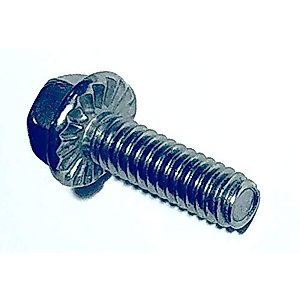 (25) 1/4-20 X 3/4 Hex Flange Bolts with Serrations 18-8 Stainless