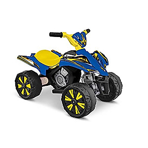 Kid Motorz Xtreme Quad 6V Vehicle, Blue & Yellow (672)