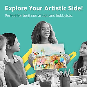 Artlicious Canvases for Painting - Pack of 12, 8 x 10 Inch Blank White Canvas Boards - 100% Cotton Art Panels for Oil, Acrylic & Watercolor Paint